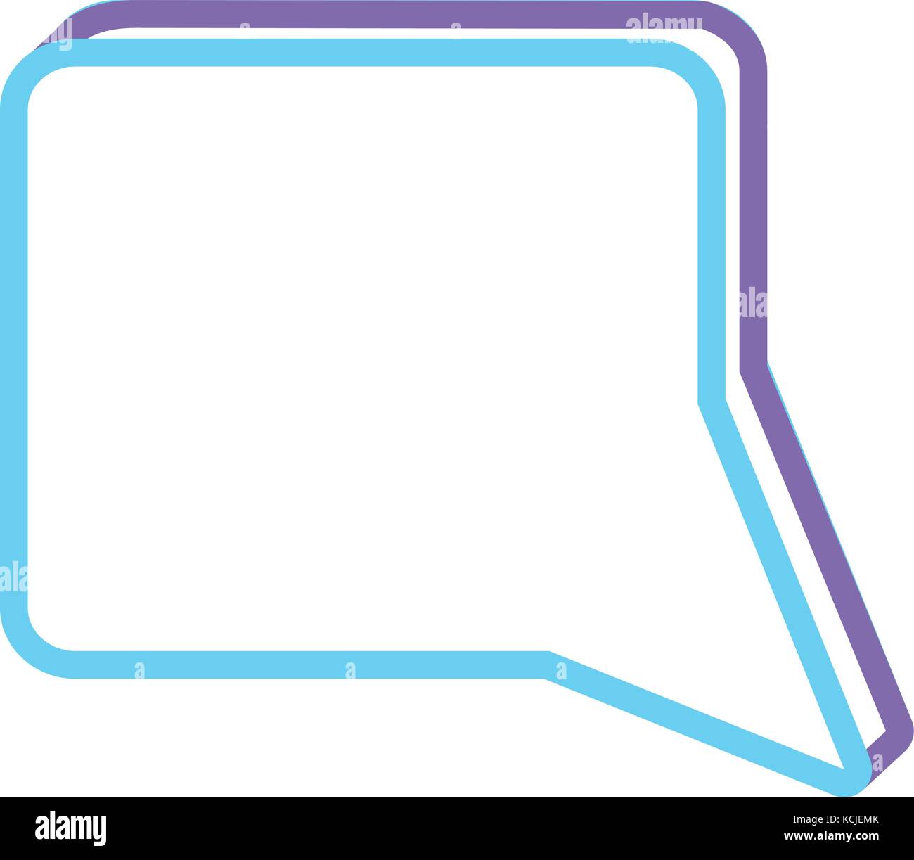 chat bubble vector illustration Stock Vector Image & Art - Alamy