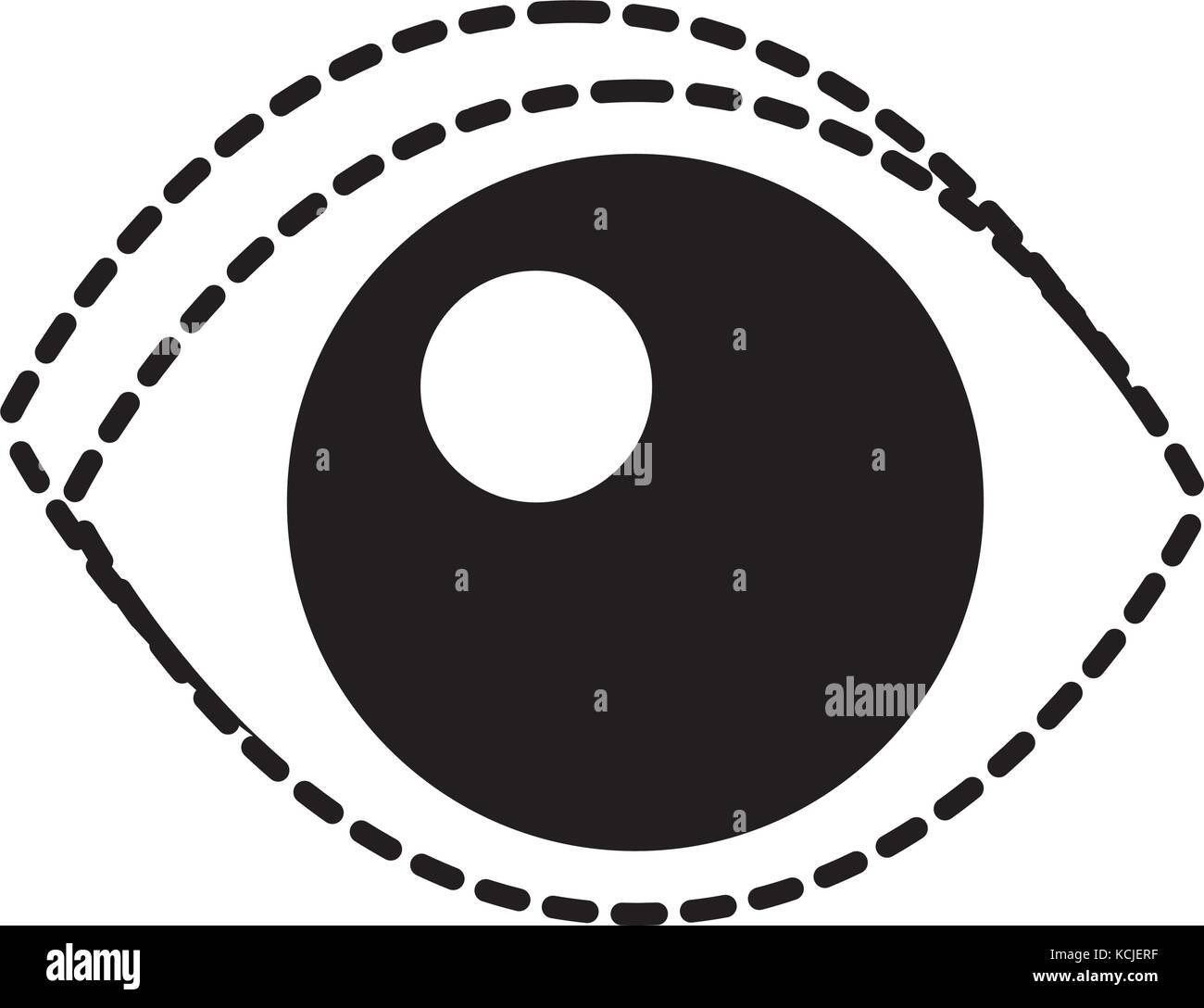 eye vector illustration Stock Vector Image & Art - Alamy