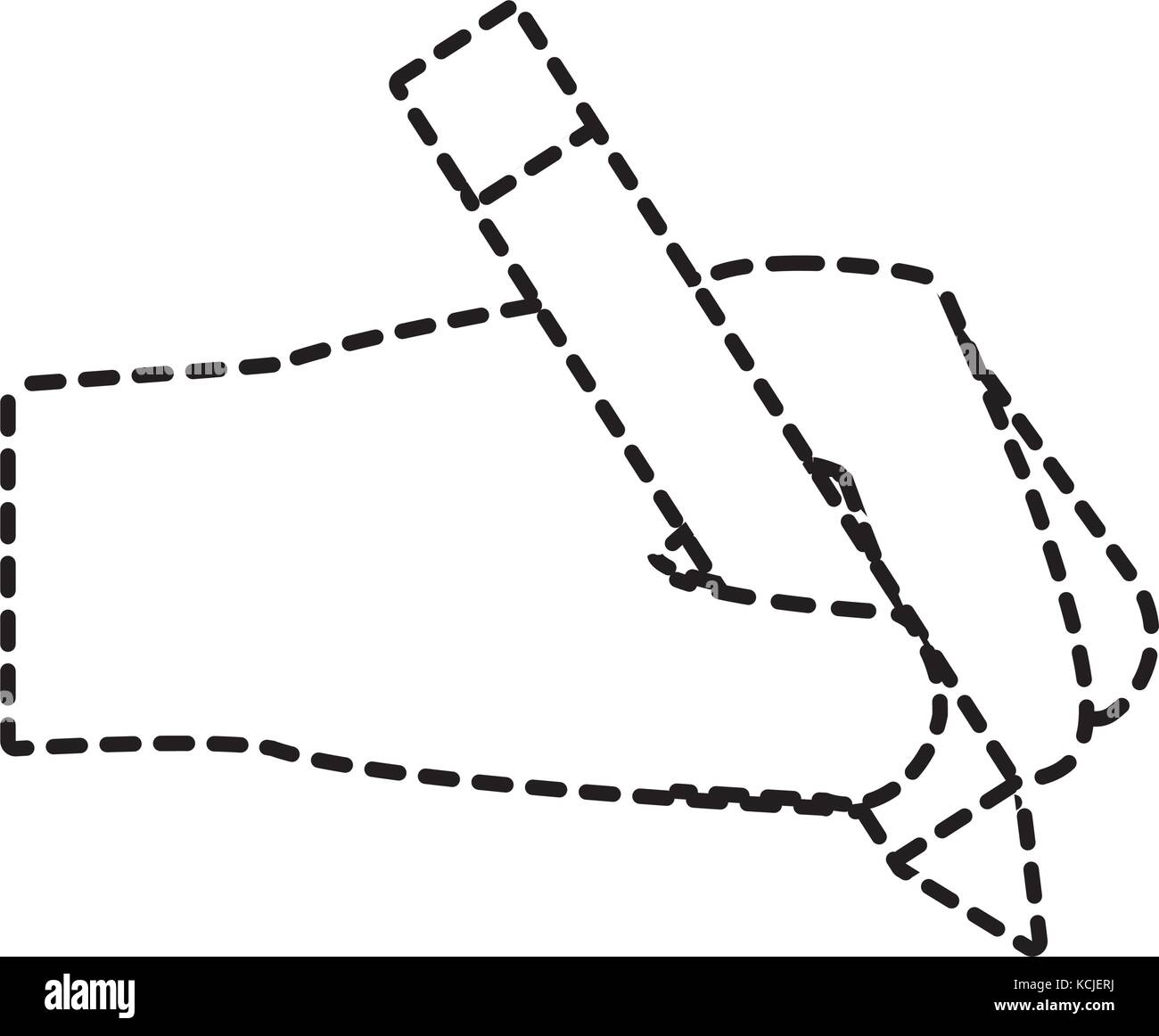 hand vector illustration Stock Vector Image & Art - Alamy