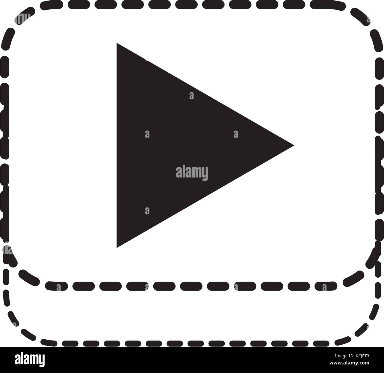 play button vector illustration Stock Vector Image & Art - Alamy