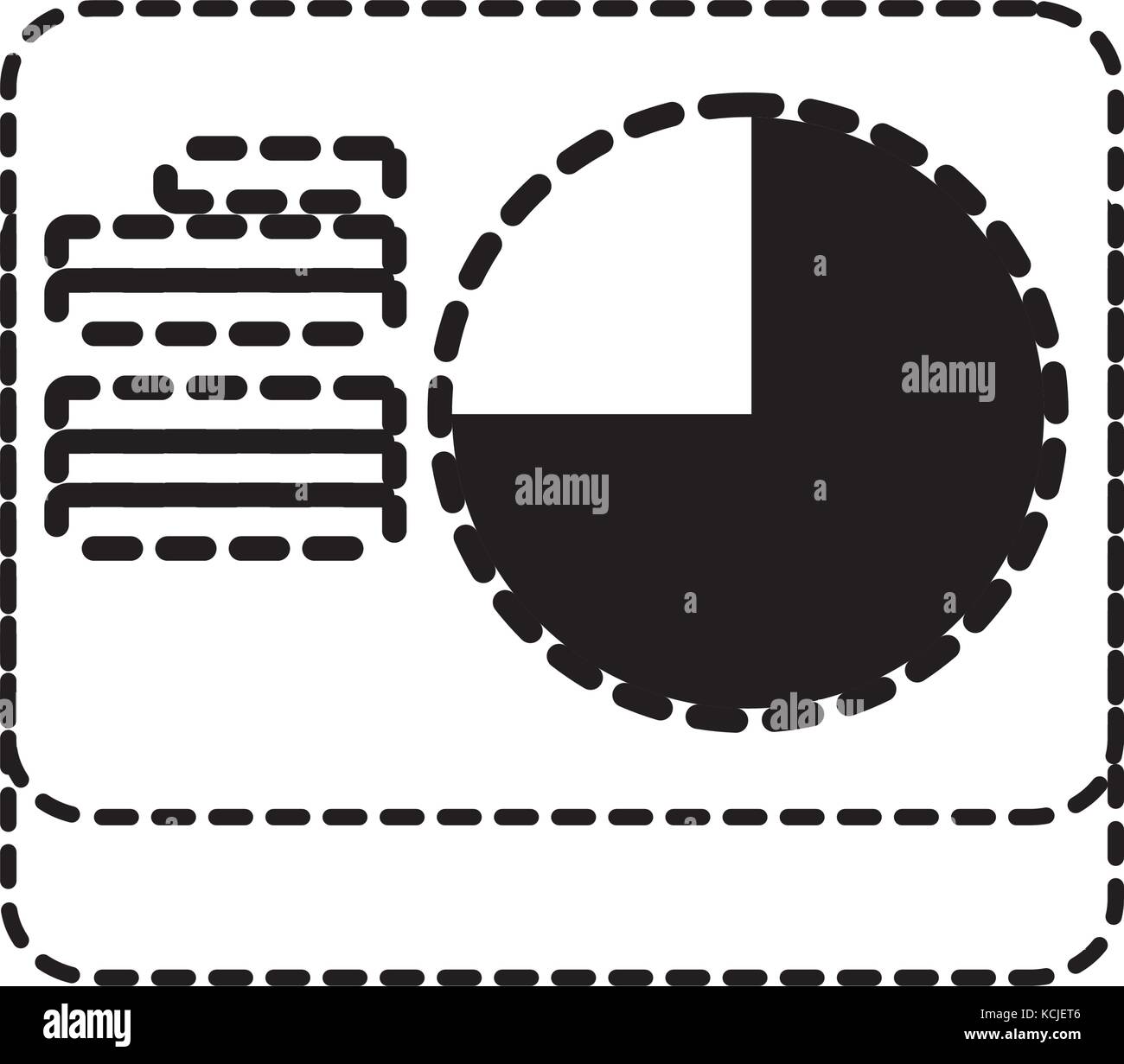 data stadistic vector illustration Stock Vector Image & Art - Alamy