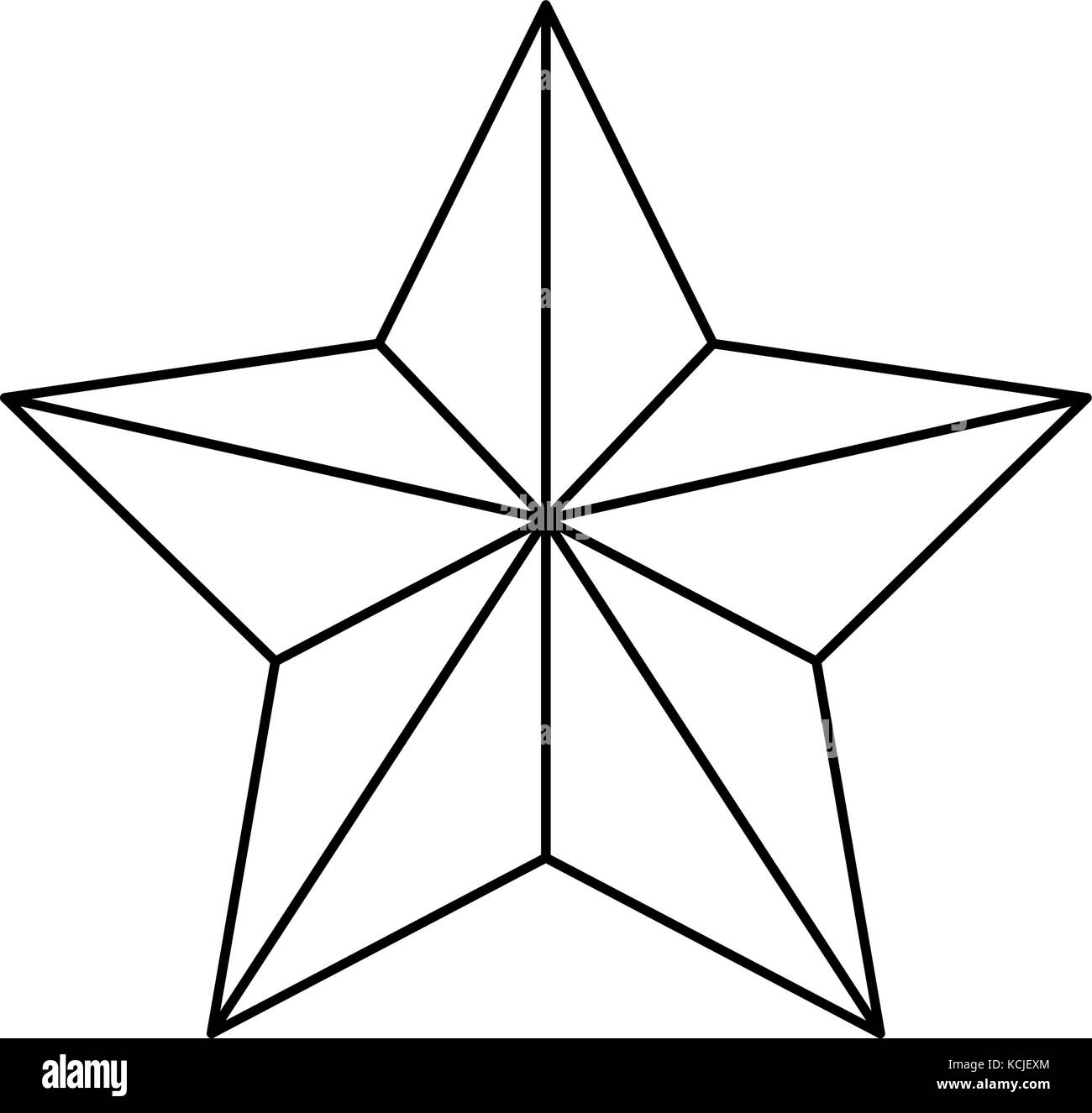 decorative star isolated icon Stock Vector Image & Art - Alamy
