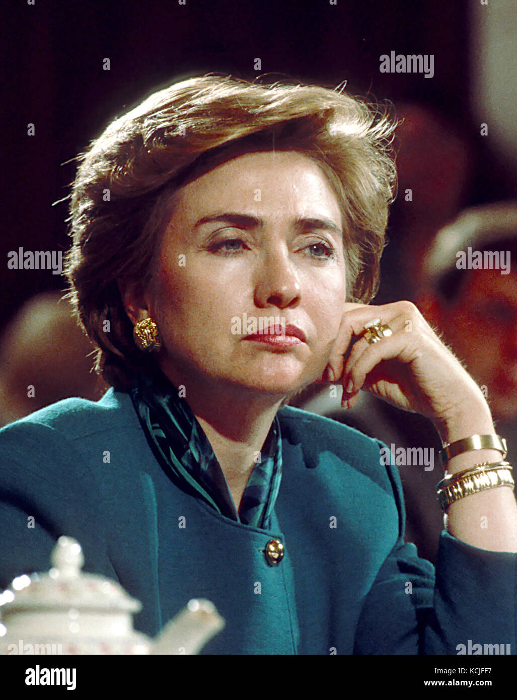 Washington, D.C. - September 29, 1993 -- First lady Hillary Rodham ...
