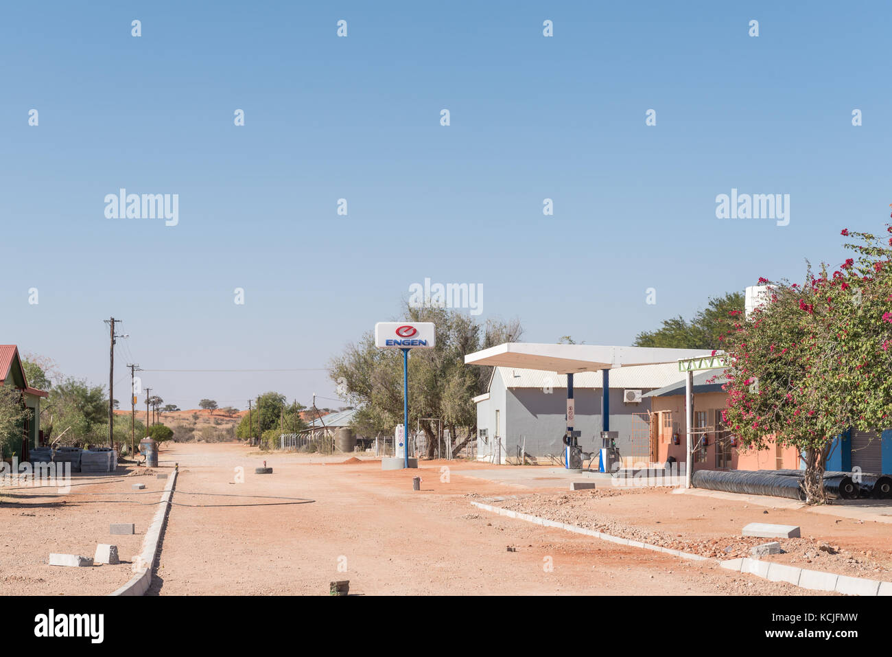 Gas station in namibia hi-res stock photography and images - Alamy