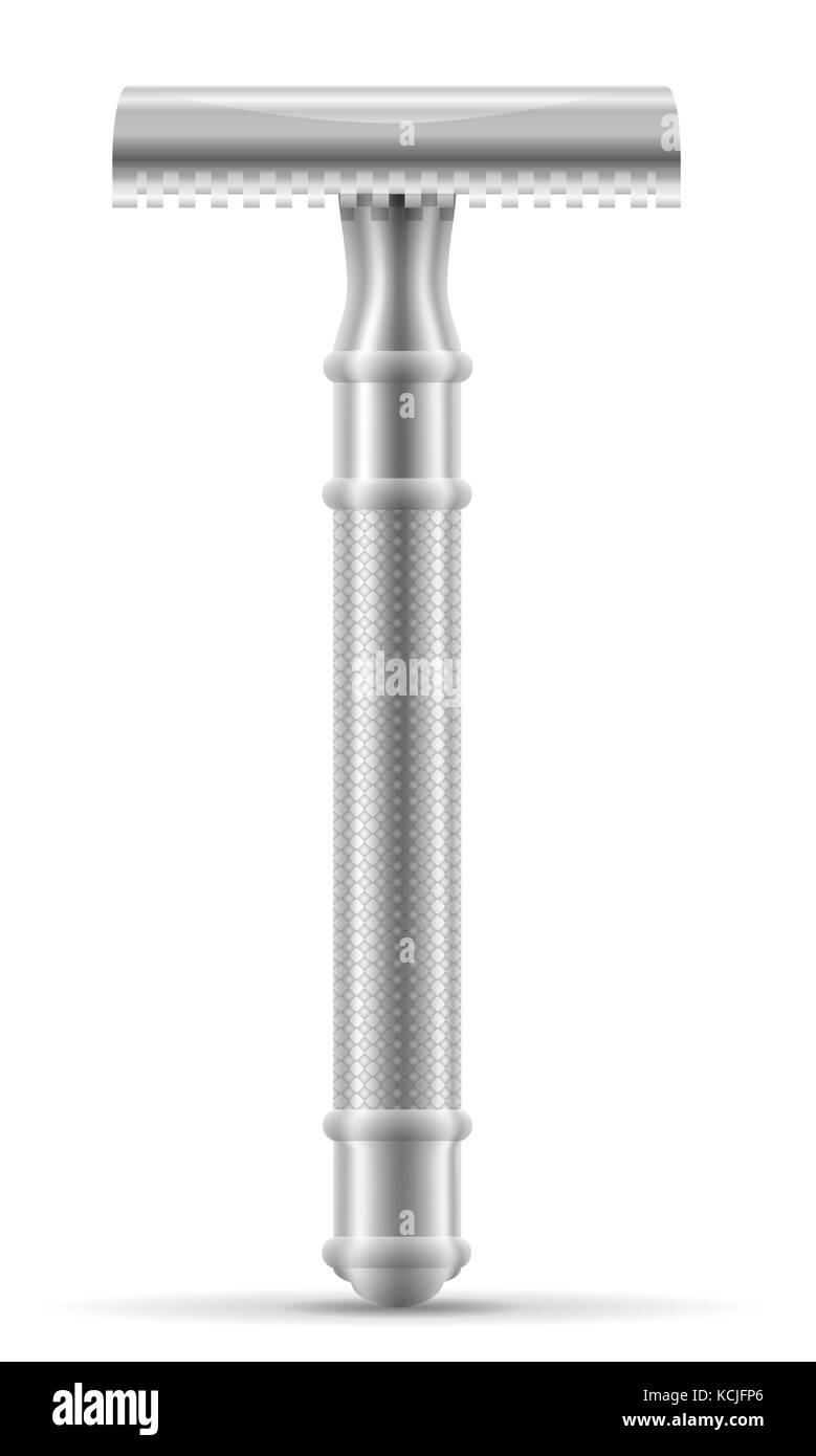 razor for shaving stock vector illustration isolated on white ...