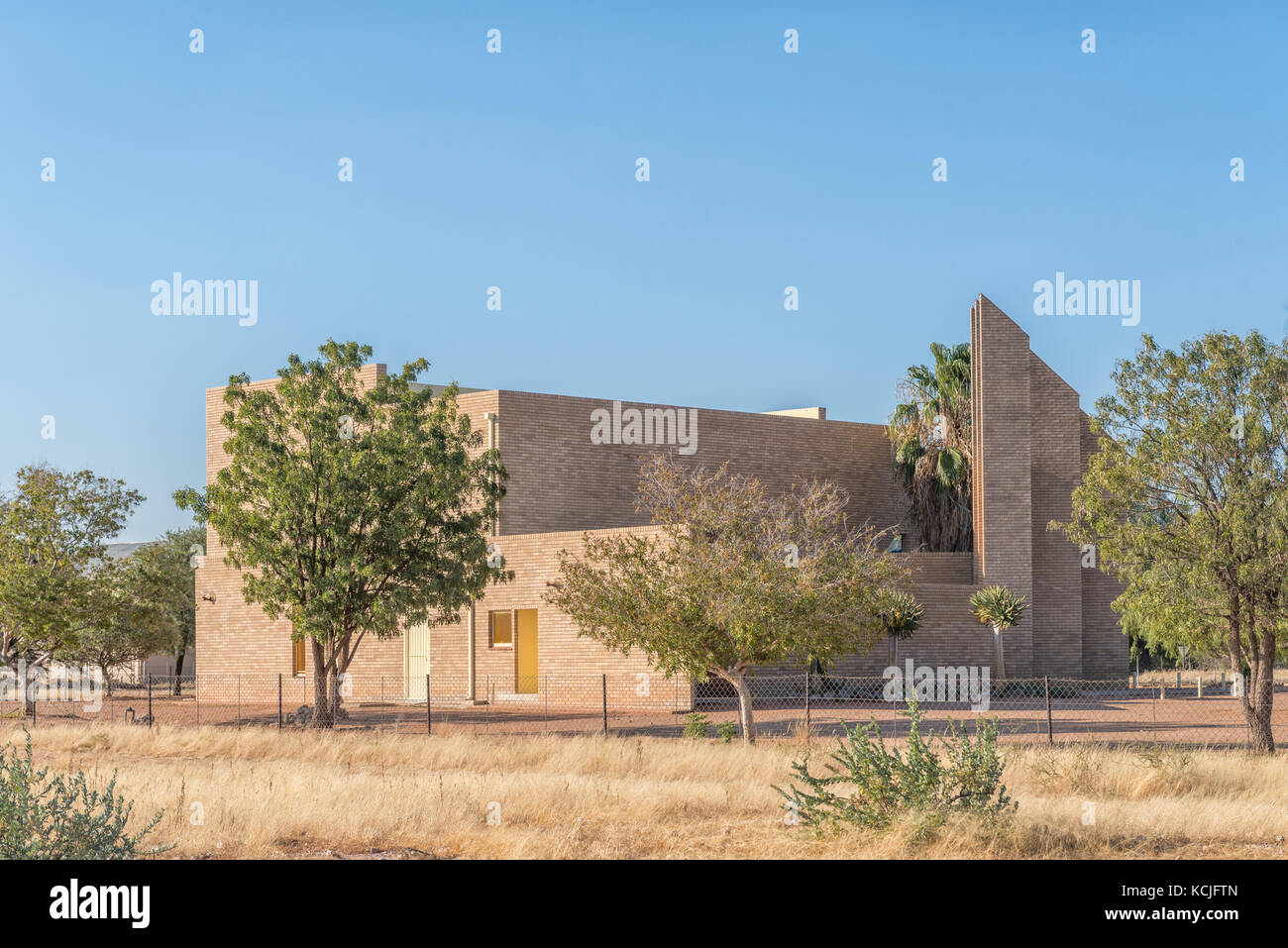 KOES - JULY 5, 2017: The Dutch Reformed Church in Koes, a small town in ...