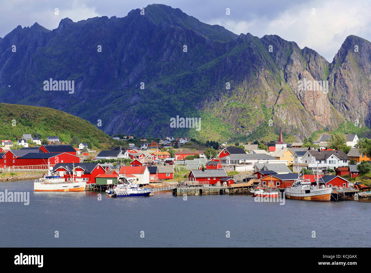 Lofoten Islands, Reine, Moskenes, Norway Stock Photo - Alamy