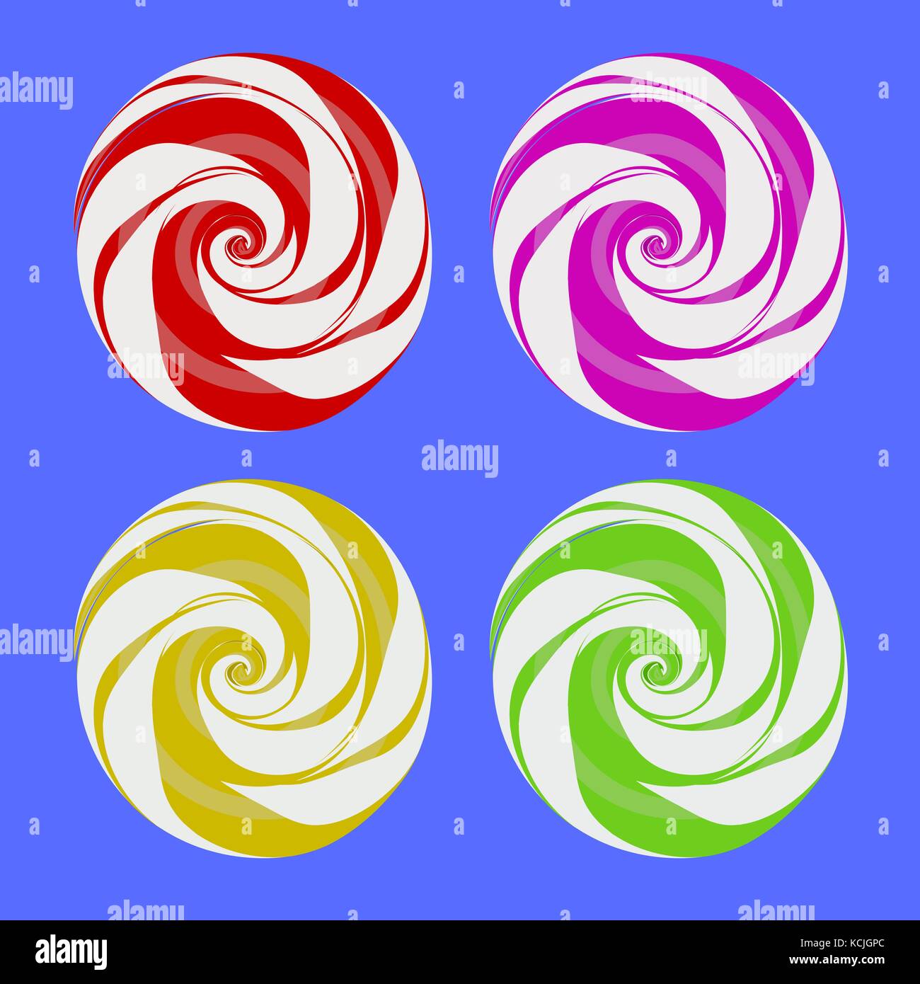 Set of Colorful Sweet Candy Stock Vector Image & Art - Alamy