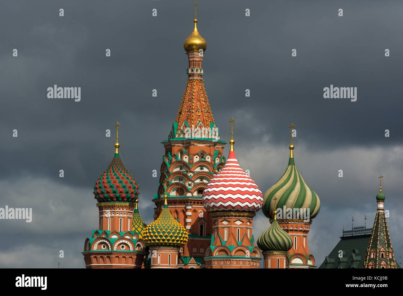 Saint Basil's Cathedral in Moscow,Russia Stock Photo - Alamy