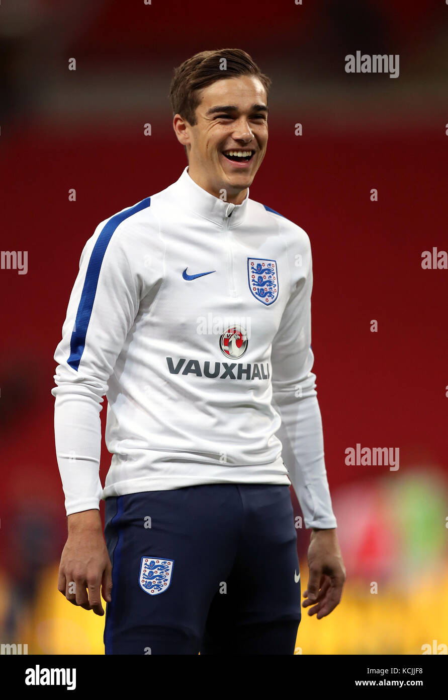 England's Harry Winks prior to the 2018 FIFA World Cup Qualifying ...
