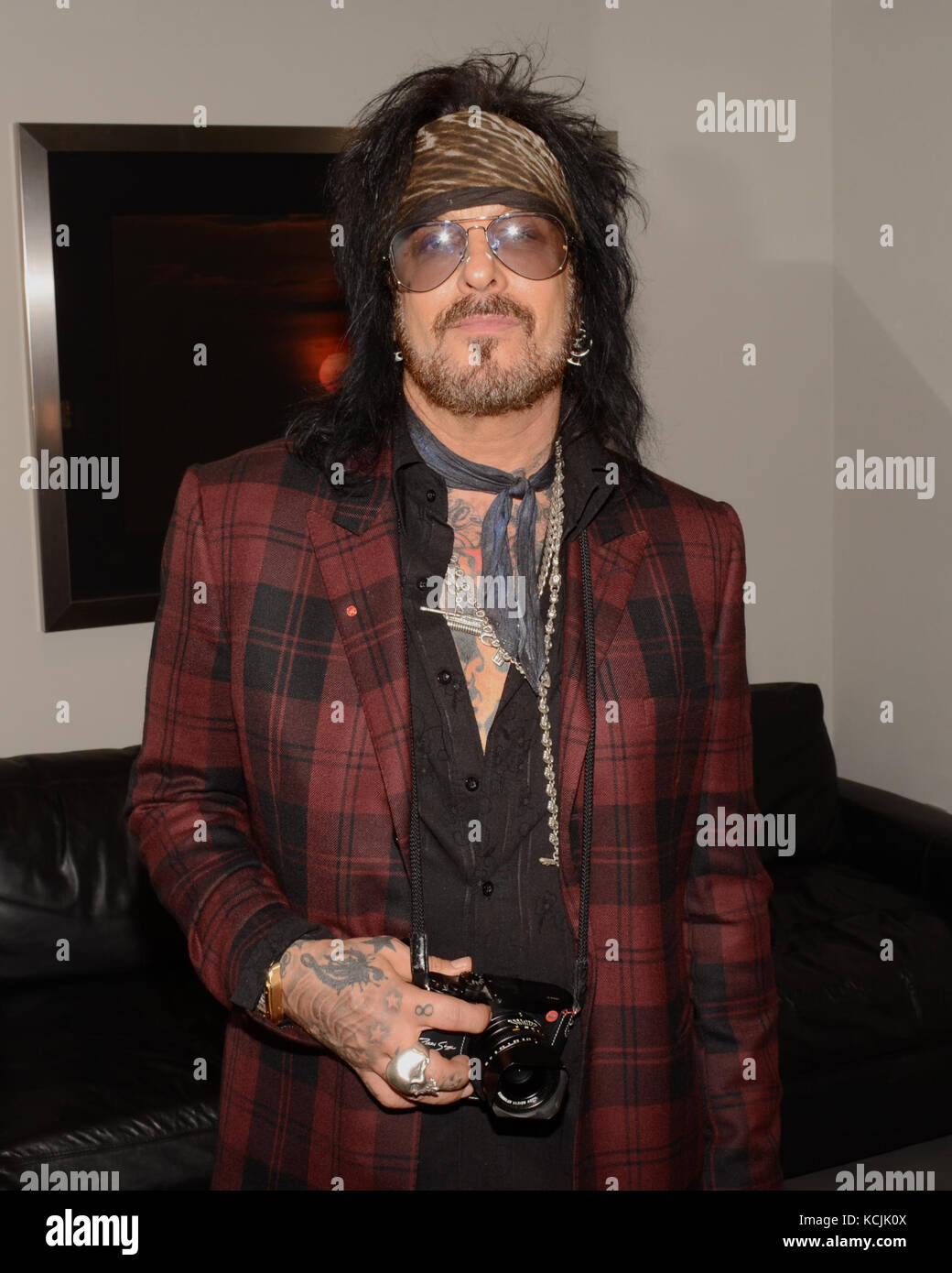 Nikki Sixx attends the Nikki Sixx Photo Exhibit "Conversations with ...
