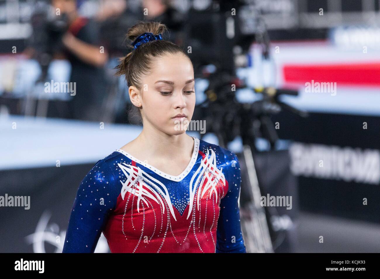 October 03, 2017: Elena Eremina of Russia (625) during the women's ...