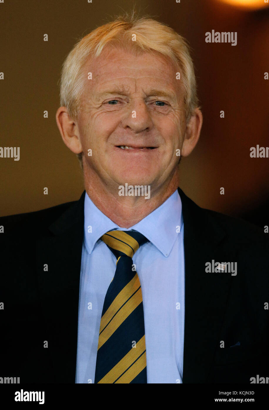GORDON STRACHAN SCOTLAND MANAGER HAMPDEN PARK GLASGOW SCOTLAND 05 ...