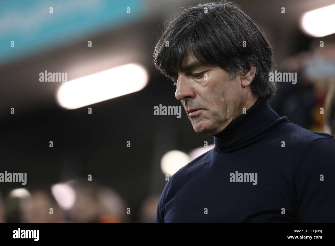Belfast, Northern Ireland. 5th Oct, 2017. Germany's coach Joachim Loew ...