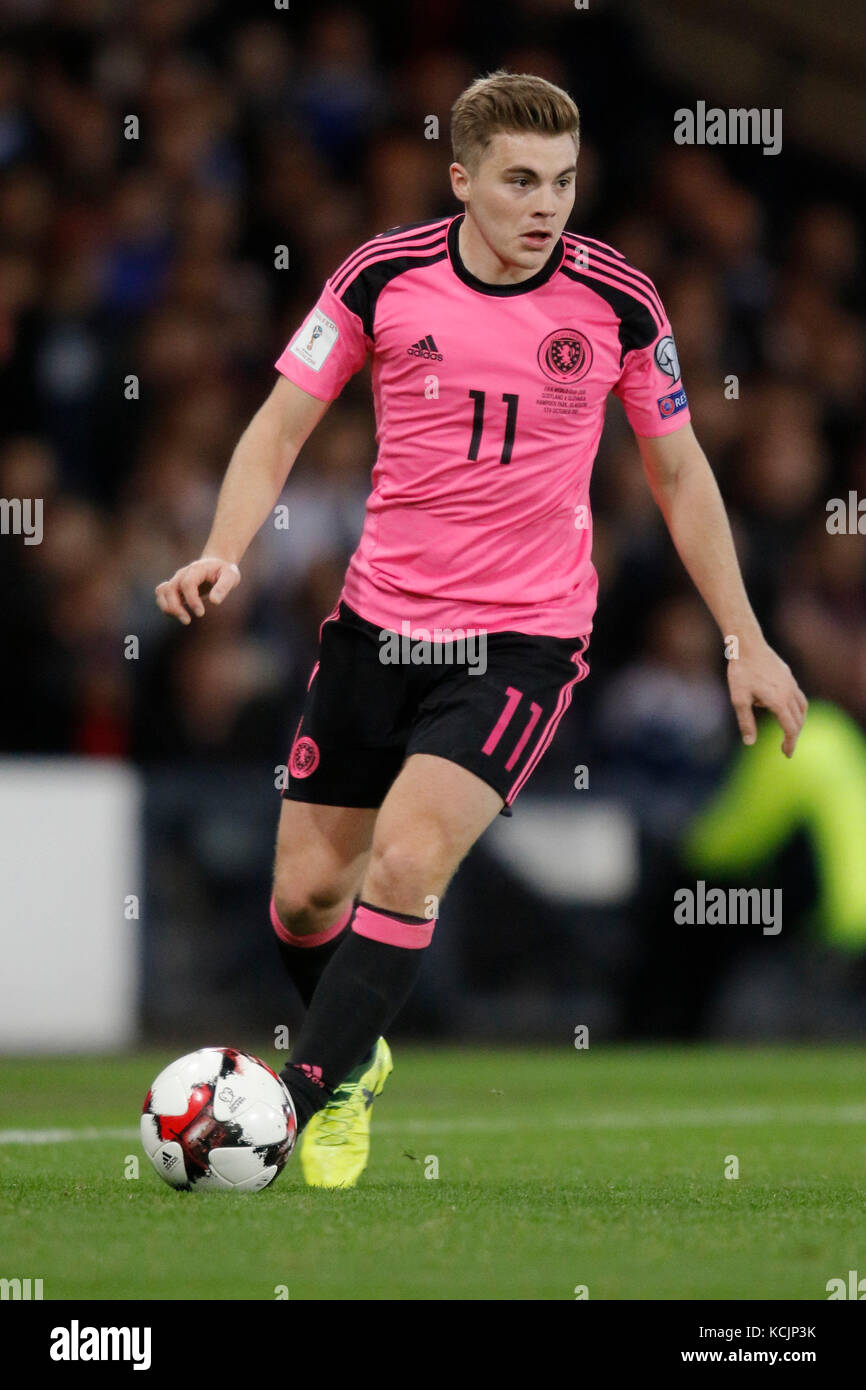 JAMES FORREST SCOTLAND HAMPDEN PARK GLASGOW SCOTLAND 05 October 2017 ...