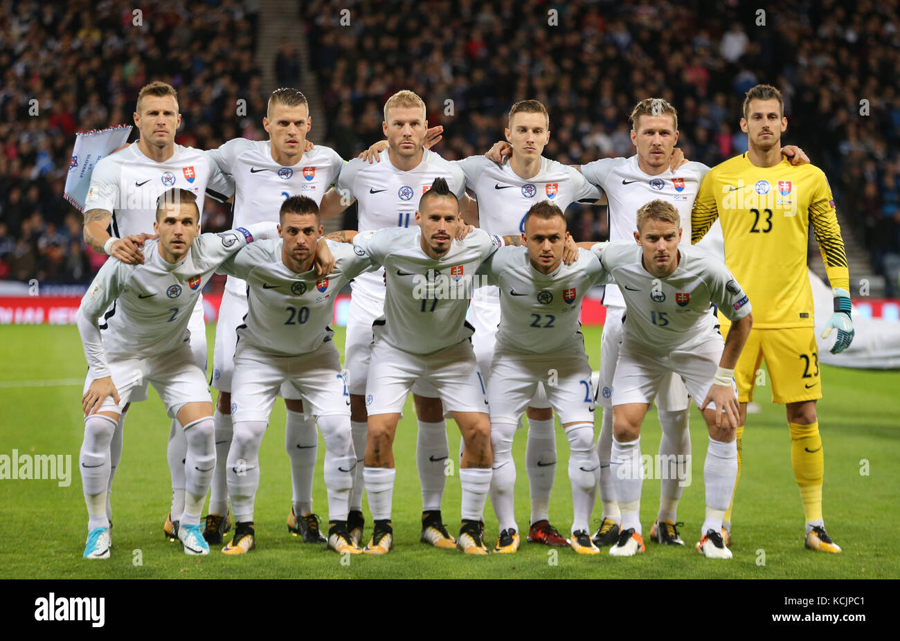 Slovakia football team hi-res stock photography and images - Alamy