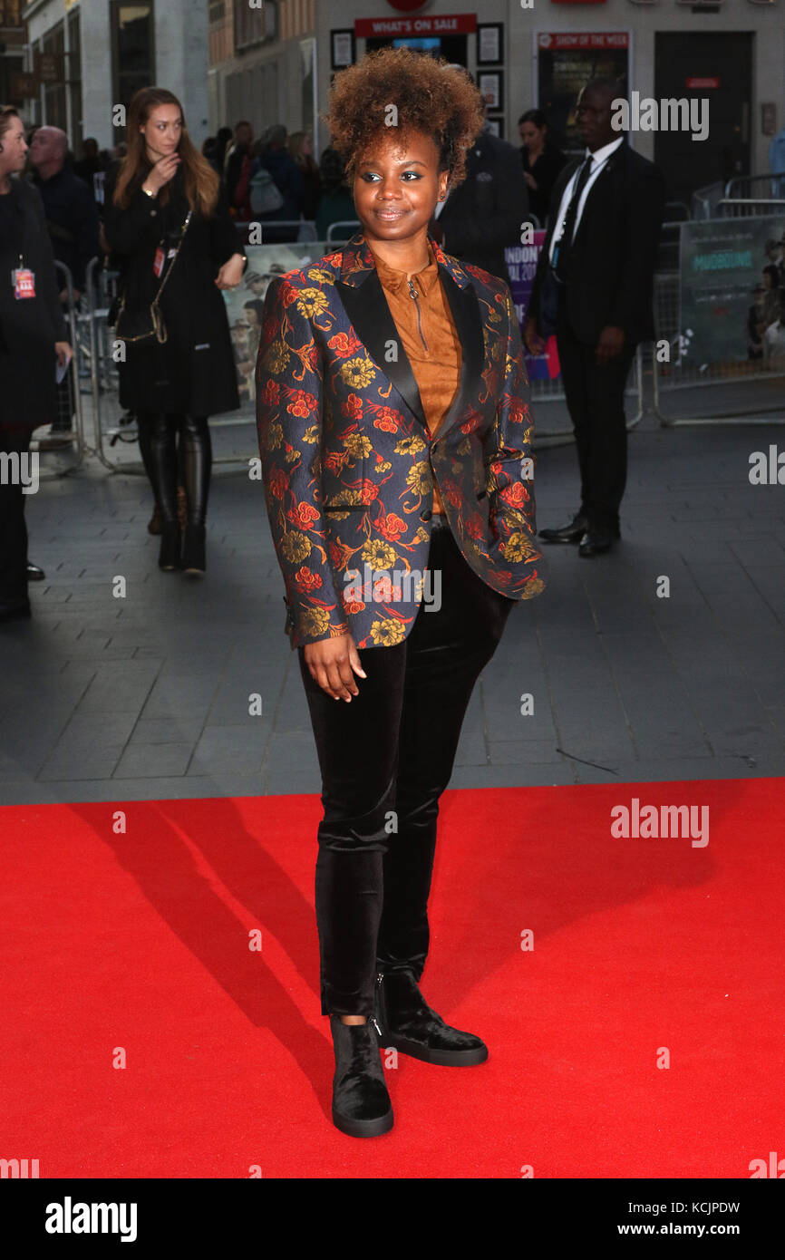 London, UK. 5th Oct, 2017. Dees Rees, Mudbound - BFI LFF Gala European ...