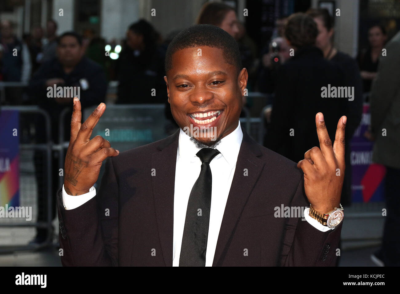 London, UK. 5th Oct, 2017. Jason Mitchell, Mudbound - BFI LFF Gala ...