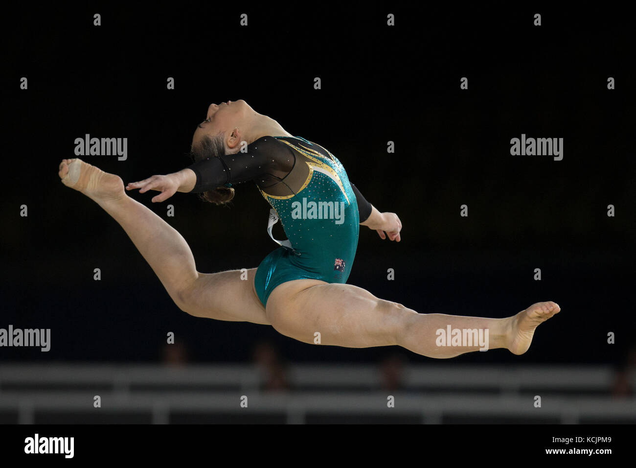 Montreal, Canada. 3rd Oct, 2017. Gymnast Talia Folino (AUS) competes ...