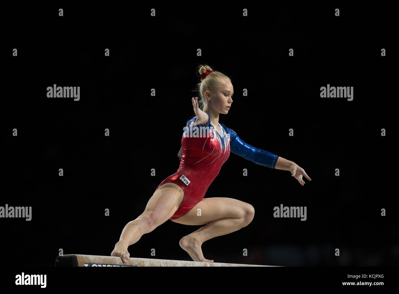 Montreal Canada 3rd Oct 2017 Gymnast Angelina Melnikova Rus