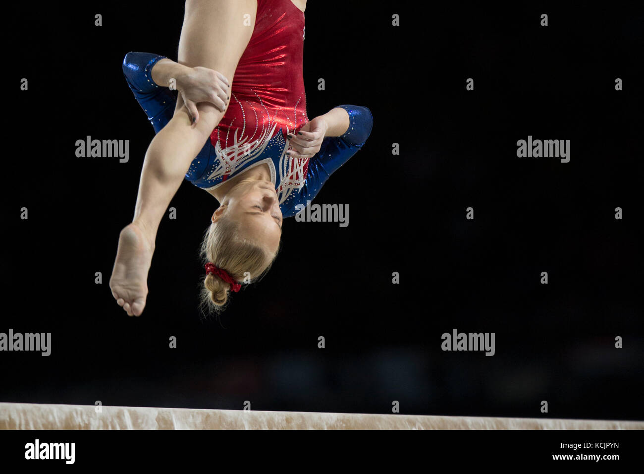 Montreal Canada 3rd Oct 2017 Gymnast Angelina Melnikova Rus
