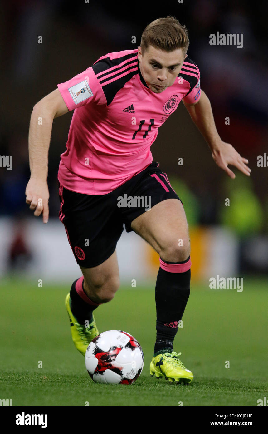 JAMES FORREST SCOTLAND HAMPDEN PARK GLASGOW SCOTLAND 05 October 2017 ...