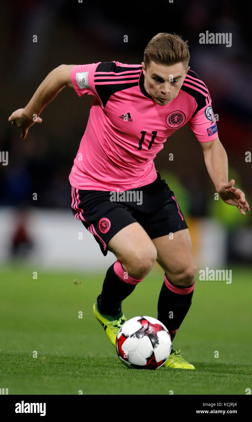 JAMES FORREST SCOTLAND HAMPDEN PARK GLASGOW SCOTLAND 05 October 2017 ...