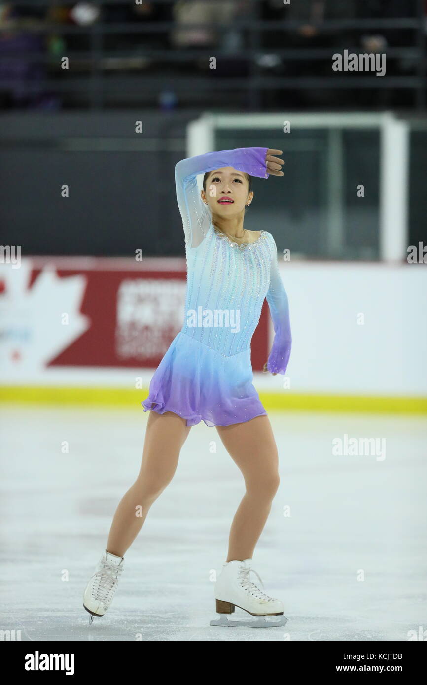 Sportplexe Pierrefonds, Montreal, Canada. 23rd Sep, 2017. Rin Nitaya ...