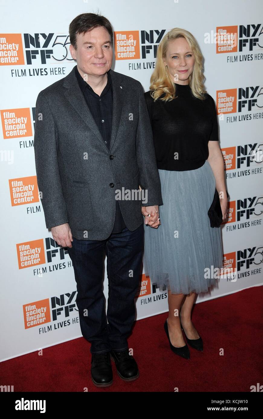 New York, NY, USA. 5th Oct, 2017. Mike Myers, Kelly Tisdale at arrivals ...
