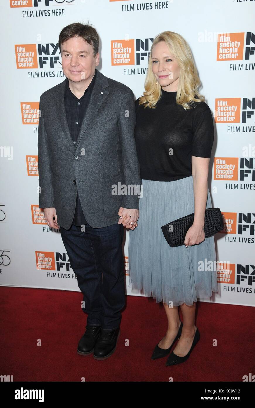 New York, NY, USA. 5th Oct, 2017. Mike Myers, Kelly Tisdale at arrivals ...