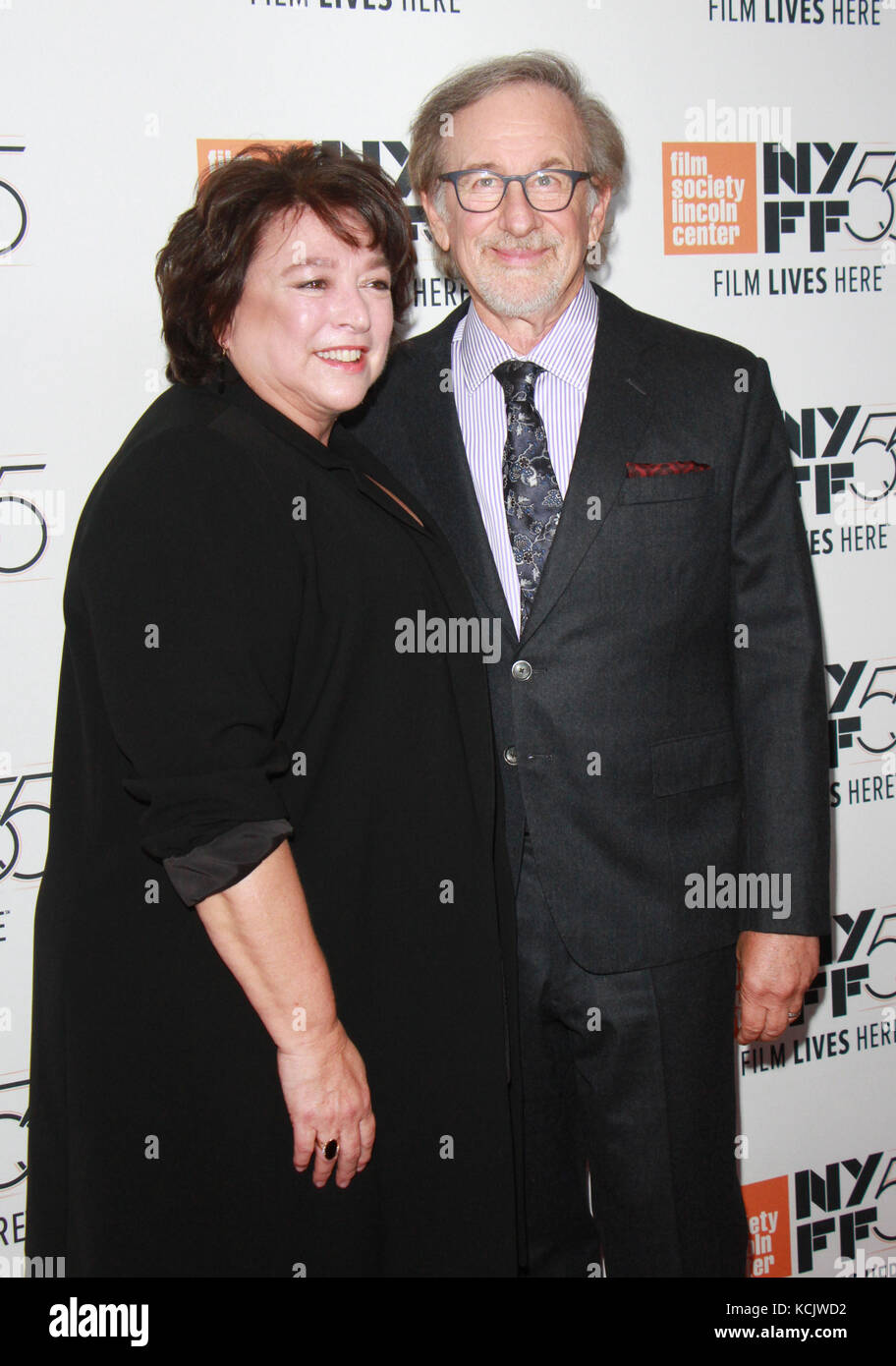 New York, USA. 05th Oct, 2017. 2017Susan Lacy, Steven Spielberg attend ...
