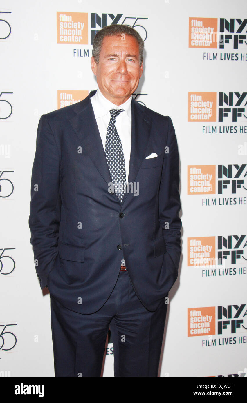 New York, USA. 05th Oct, 2017. 2017Richard Plepler attend 55th New York ...