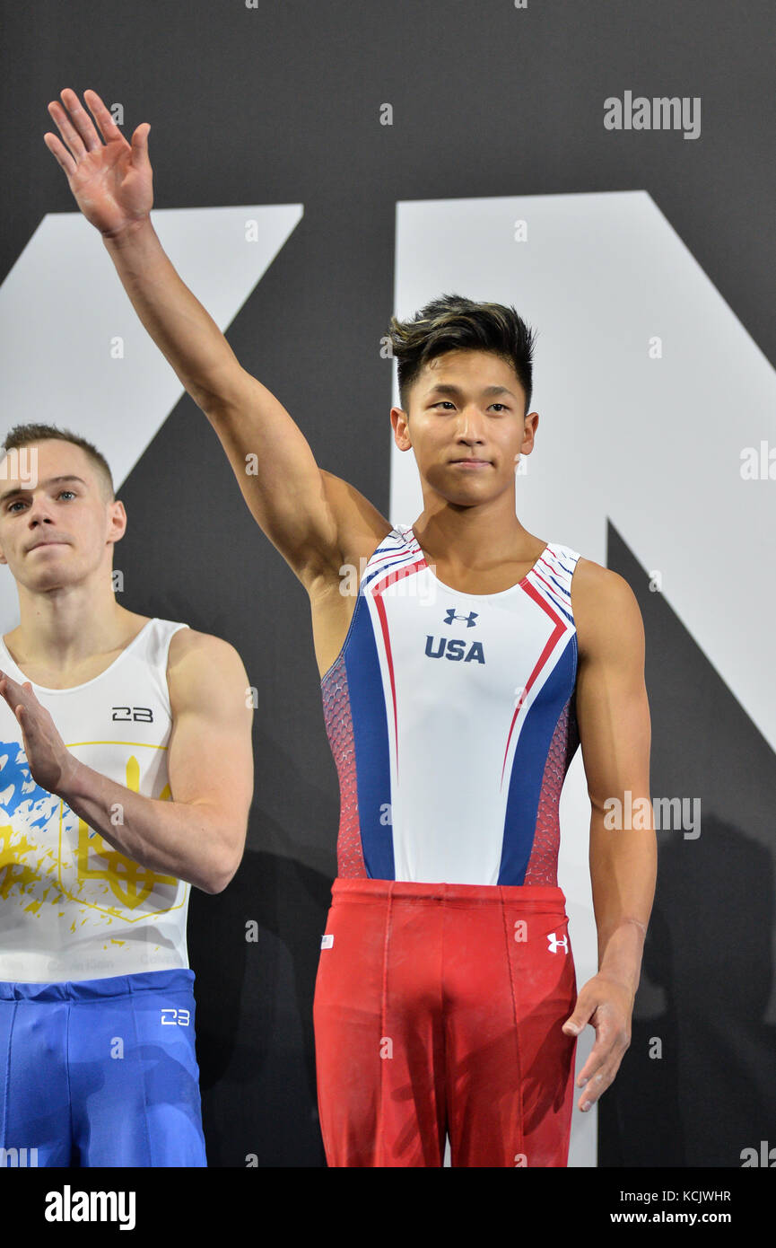 Montreal, Quebec, Canada. 5th Oct, 2017. YUL MOLDAUER, from the US ...