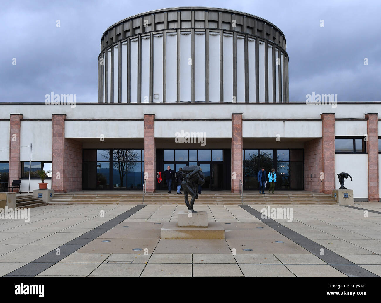 View of the Panorama Museum in bad Frankfenhausen, Germany, 5 October ...