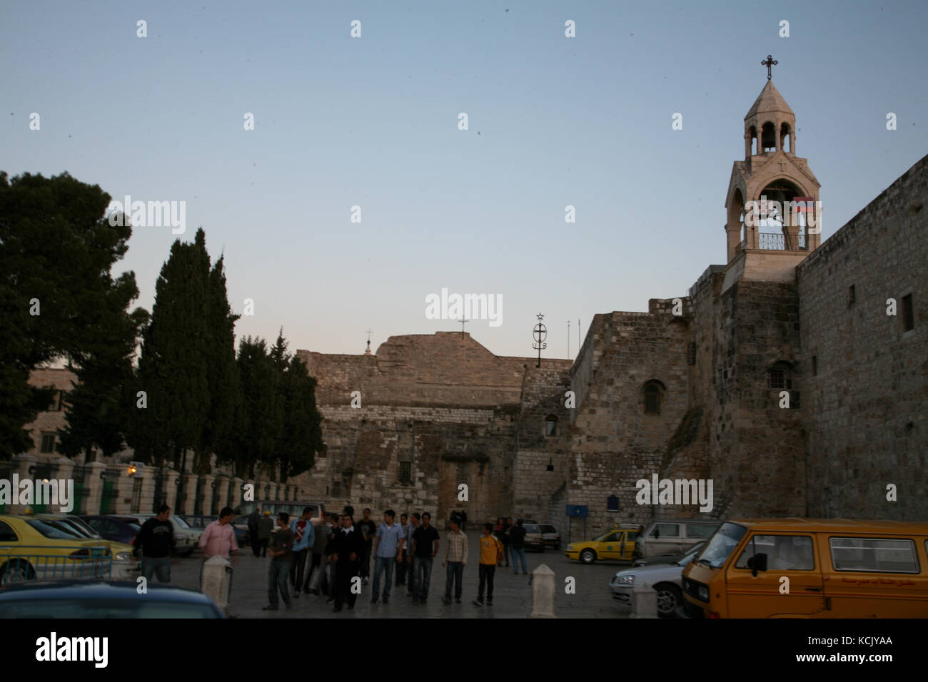 The Church of the Nativity is located in the West Bank town of ...