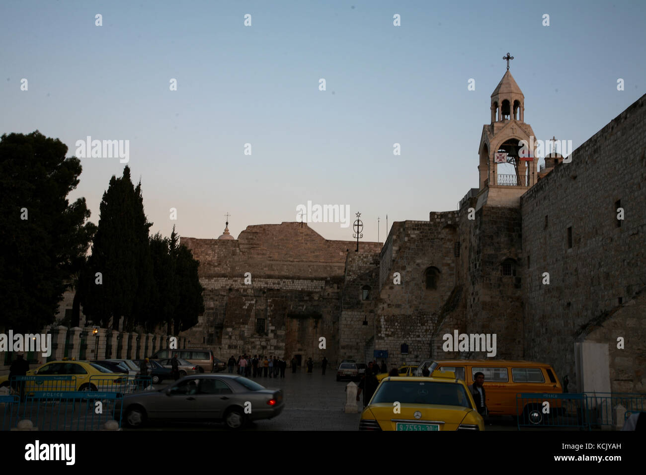 The Church of the Nativity is located in the West Bank town of ...