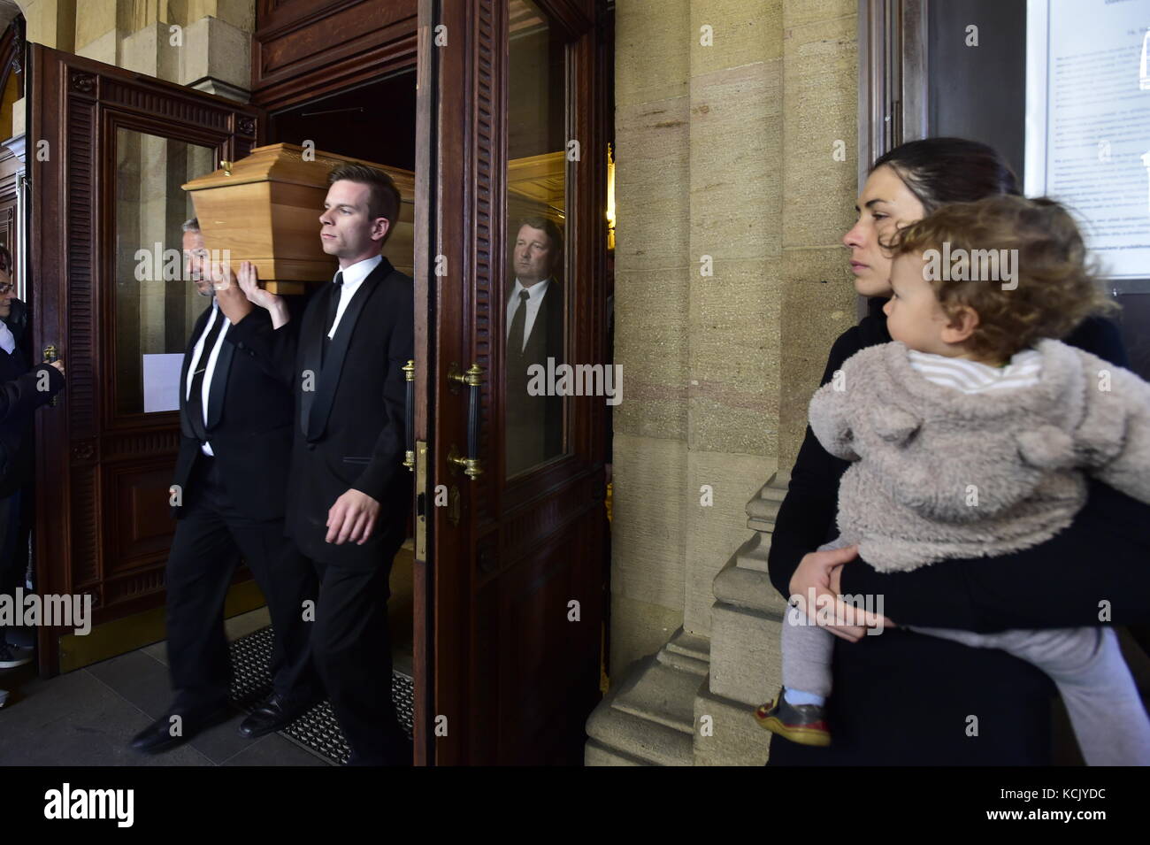Prague, Czech Republic. 06th Oct, 2017. The funeral of Czech-American ...