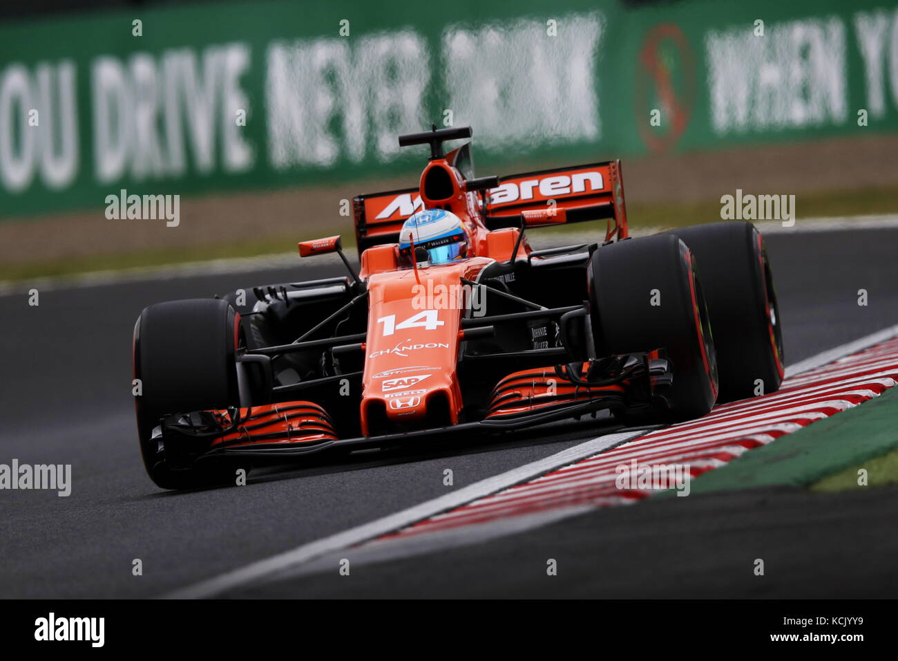 Suzuka, Japan. 6th Oct, 2017. Fernando Alonso F1 : Japanese Formula One ...