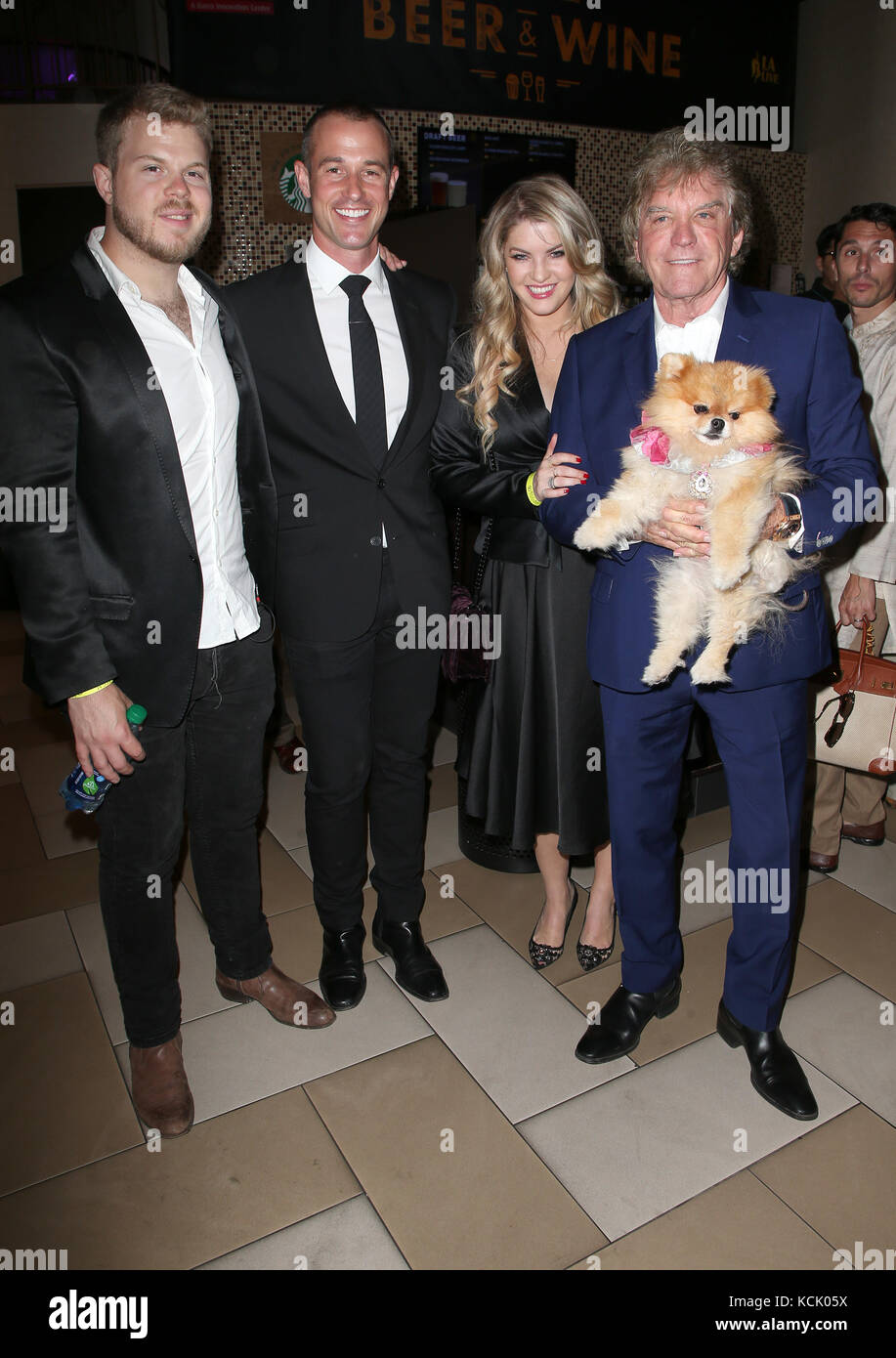 LSO ANGELES, CA - October 05: Max Todd, Jason Sabo, Pandora Todd, Ken ...