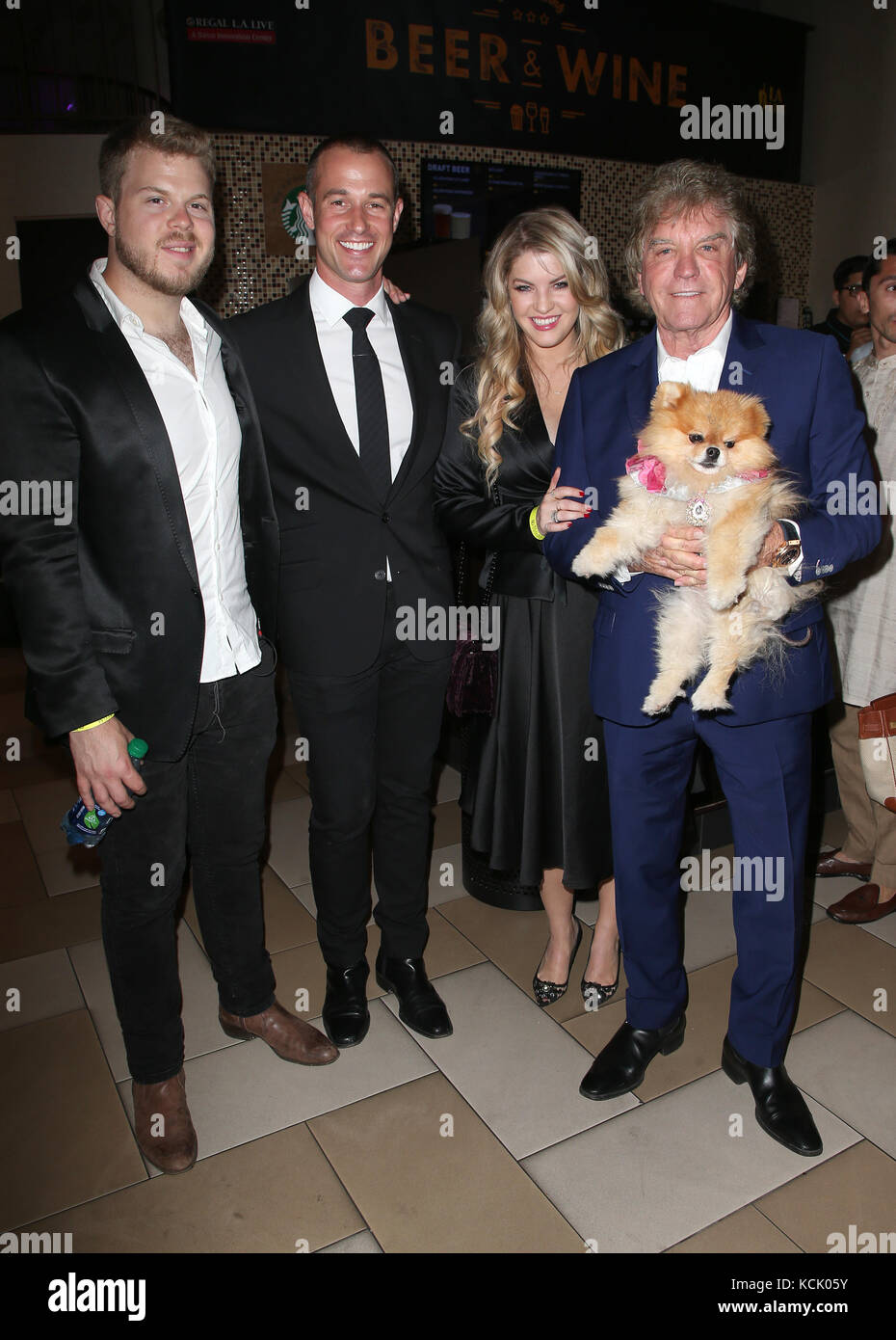 LSO ANGELES, CA - October 05: Max Todd, Jason Sabo, Pandora Todd, Ken ...