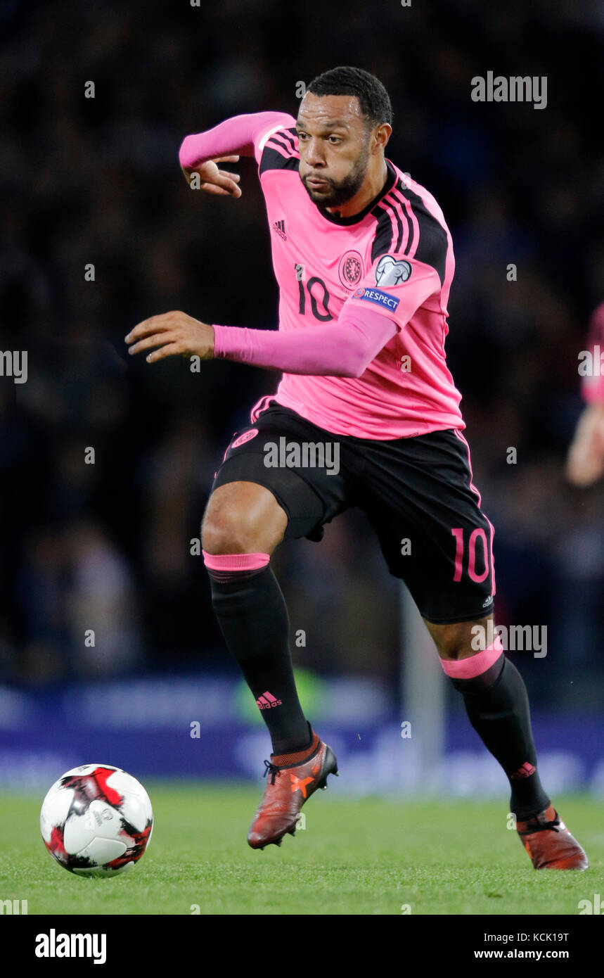 MATT PHILLIPS SCOTLAND HAMPDEN PARK GLASGOW SCOTLAND 05 October 2017 ...
