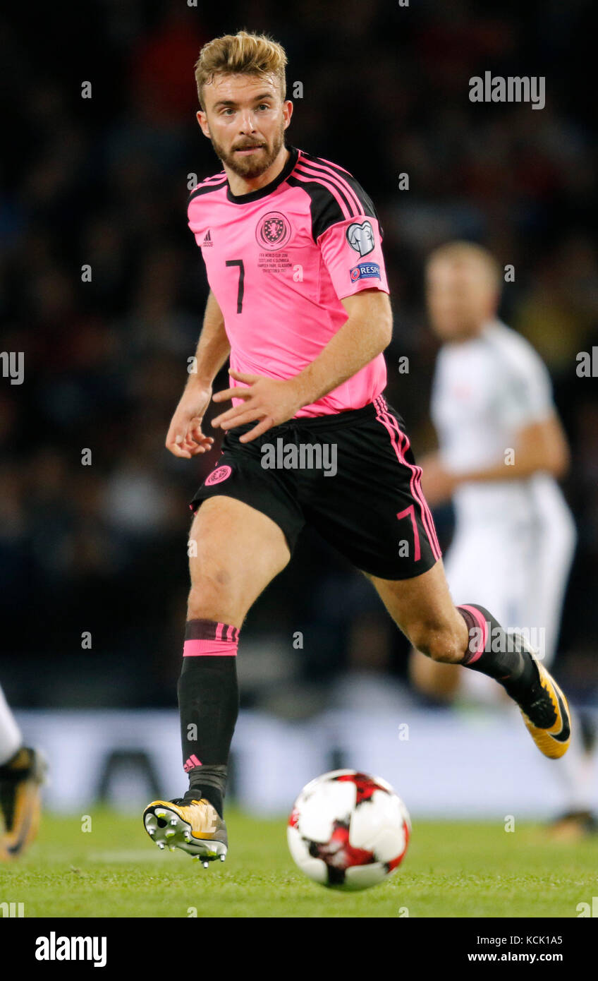 JAMES MORRISON SCOTLAND HAMPDEN PARK GLASGOW SCOTLAND 05 October 2017 ...