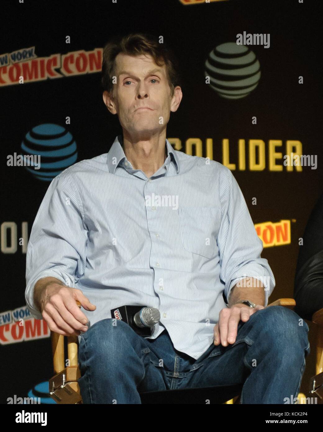 New York, NY, USA. 5th Oct, 2017. Kevin Conroy in attendance for New ...