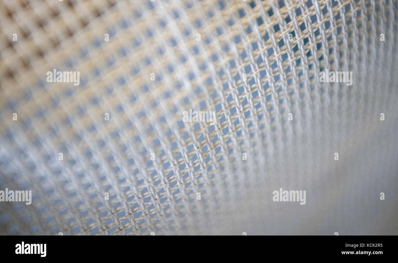 A piece of the tower's special outer membrane lying on a table in ...