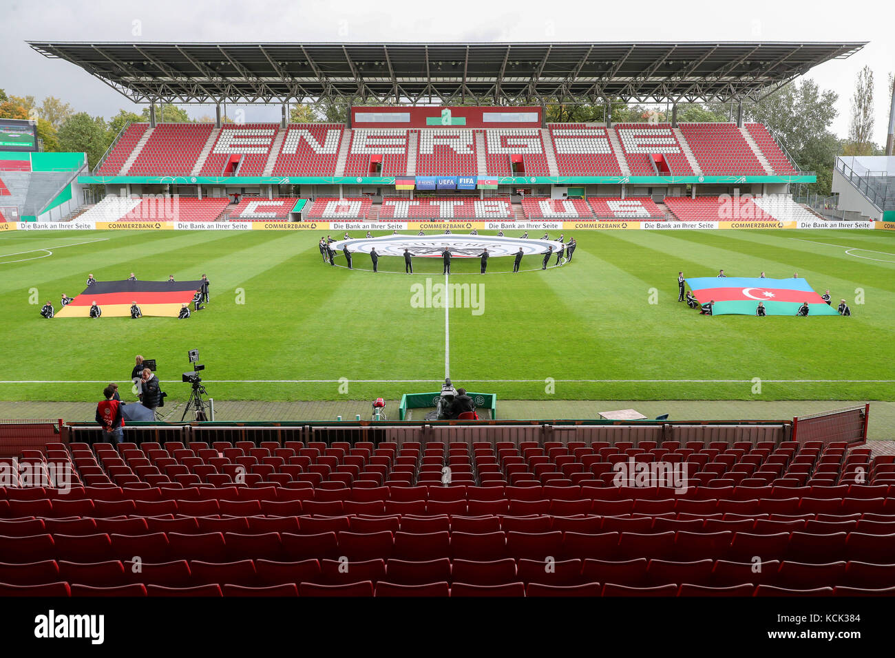 View of the stadium ahead of the Germany vs Azerbaijan qualifier match ...