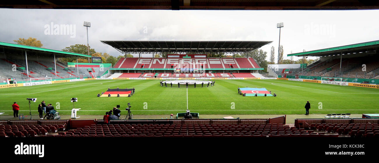 View of the stadium ahead of the Germany vs Azerbaijan qualifier match ...