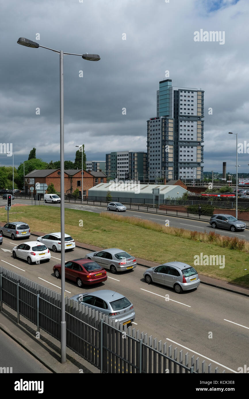 Ring road, Wolverhampton West Midlands Stock Photo - Alamy