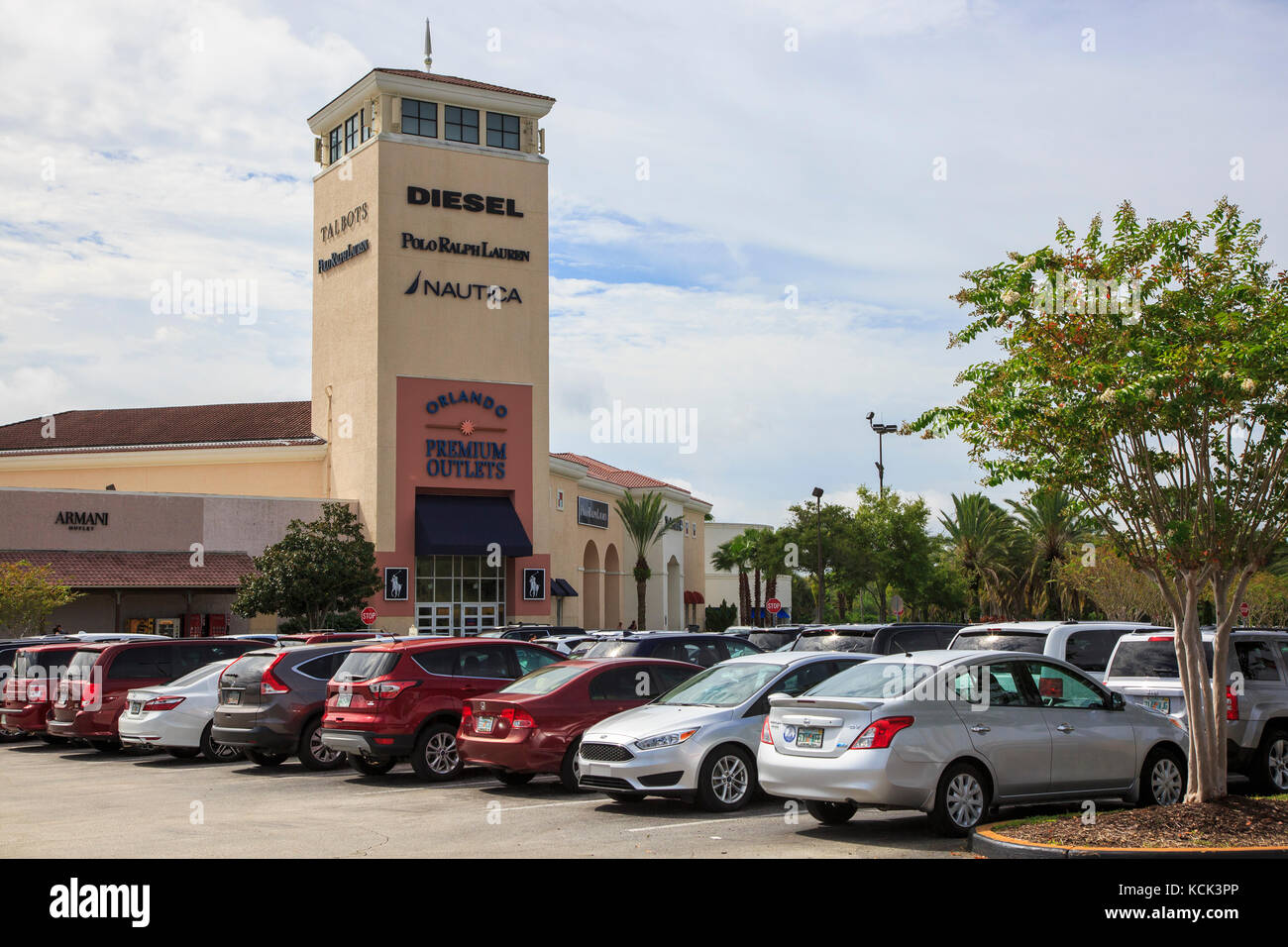 Premium Outlets shoping mall, International Drive, Orlando, Florida ...