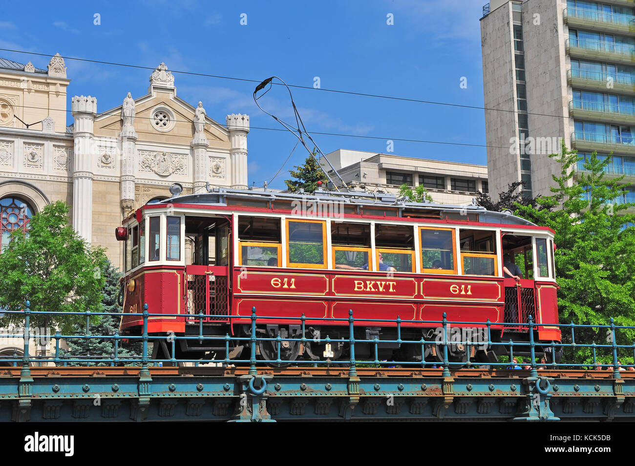 Old fashioned tram goes hi-res stock photography and images - Alamy