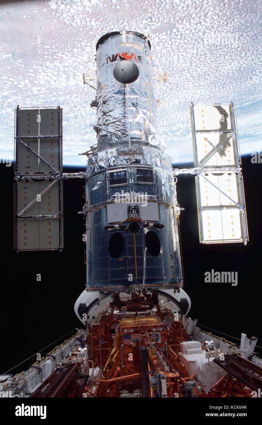 Repairing Hubble Space Telescope High Resolution Stock Photography and ...